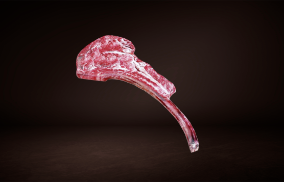 Tomahawk beef cut